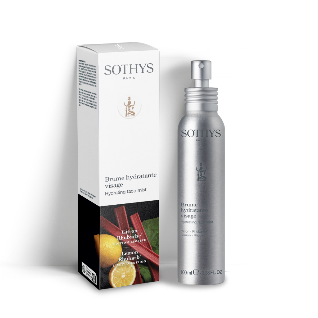Sothys - Soin saisonnier oxygénant visage Printemps-Eté - citron-rhubarbe
