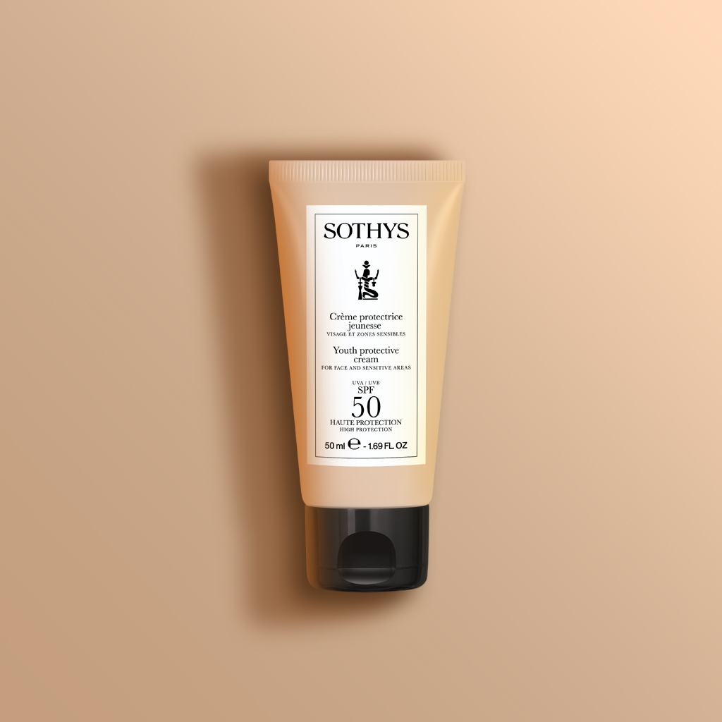 Sothys - Crème protectrice jeunesse SPF50 - Visage & zones sensibles