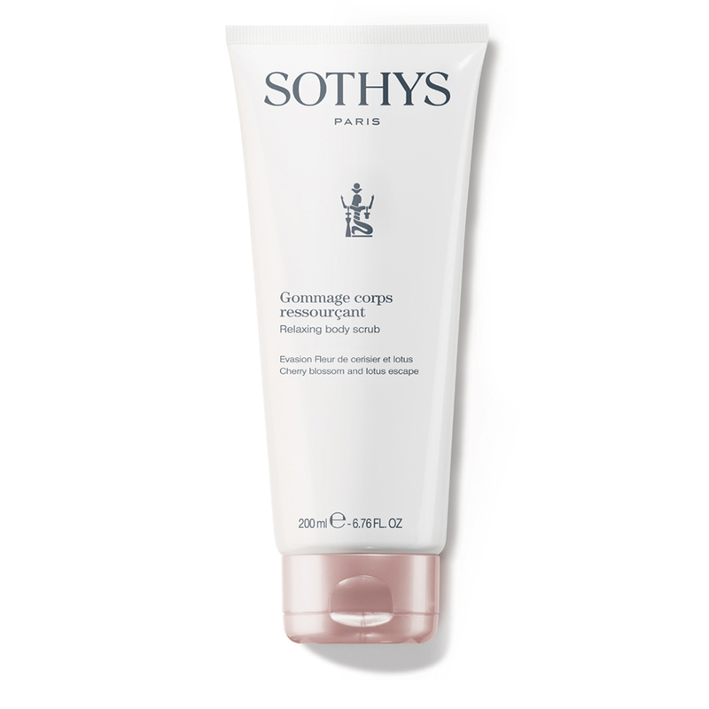 Sothys - Gommage corps ressourçant - Evasion Fleur de cerisier et lotus