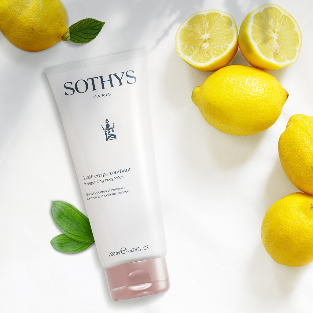 Sothys - Lait corps tonifiant - Evasion Citron et petitgrain